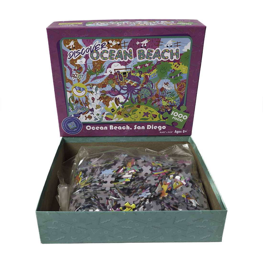 Puzzle - Discover Ocean Beach | Ocean Beach San Diego CA | Product